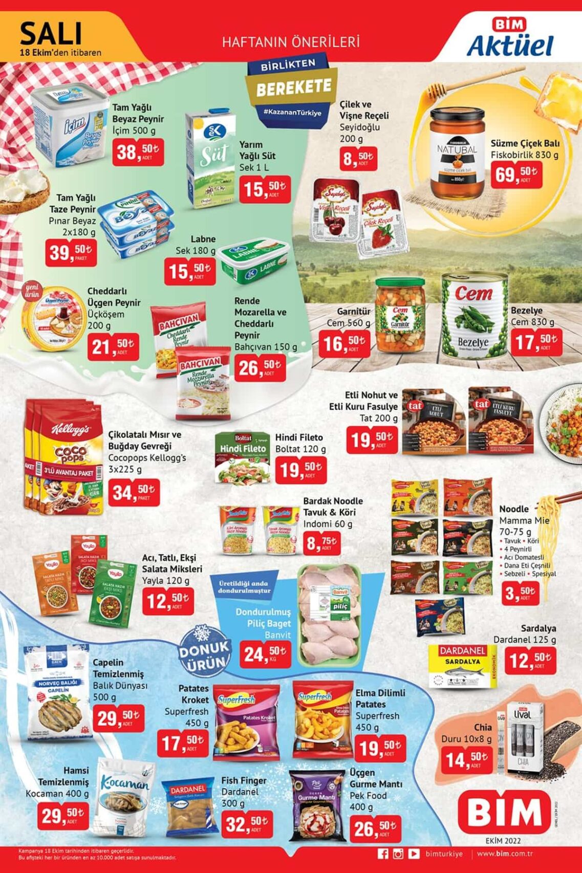 BİM 18 EKİM 2022 KATALOĞU – AKTÜELBUL