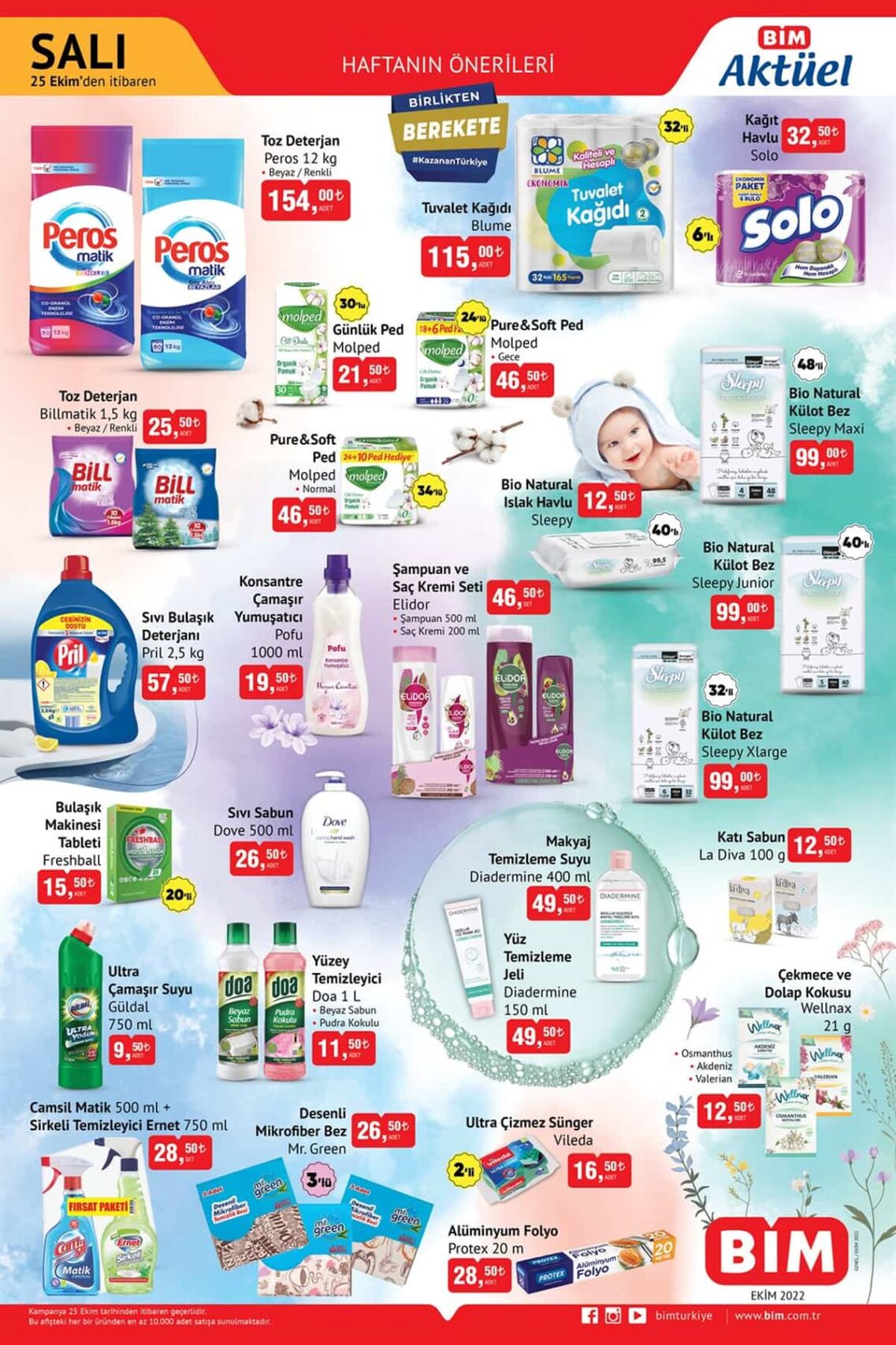 BİM 25 EKİM 2022 KATALOĞU – AKTÜELBUL