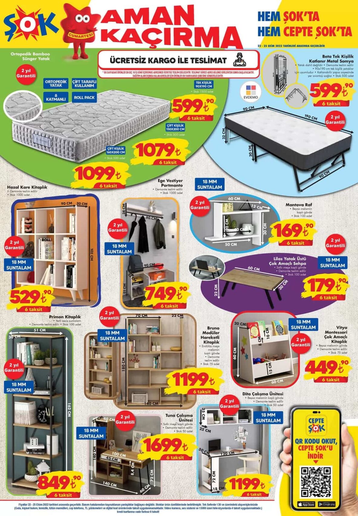 ŞOK 22 EKİM 2022 KATALOĞU – AKTÜELBUL