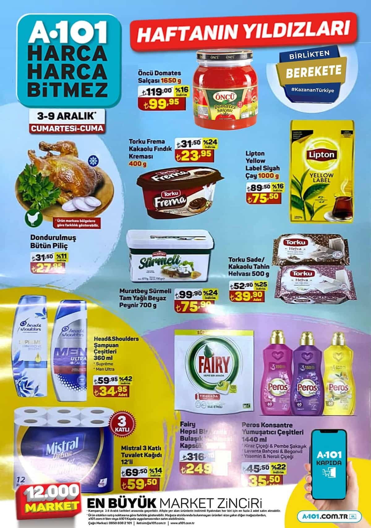 A101 3 ARALIK 2022 KATALOĞU – AKTÜELBUL