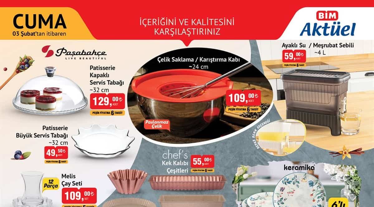 BİM 3 ŞUBAT 2023 KATALOĞU | AKTÜELBUL