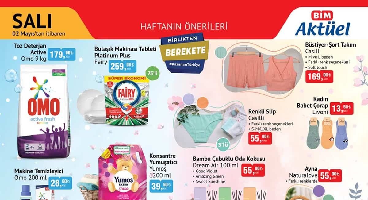 BİM 2 MAYIS 2023 KATALOĞU