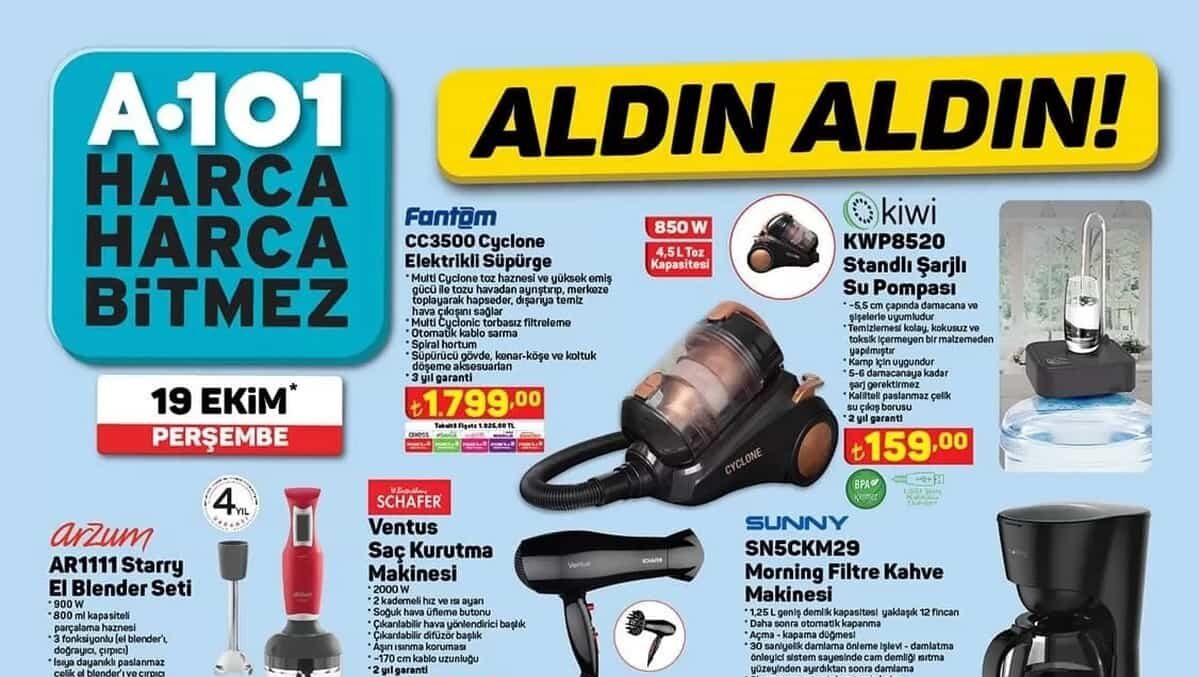 A101 19 EKİM 2023 KATALOĞU