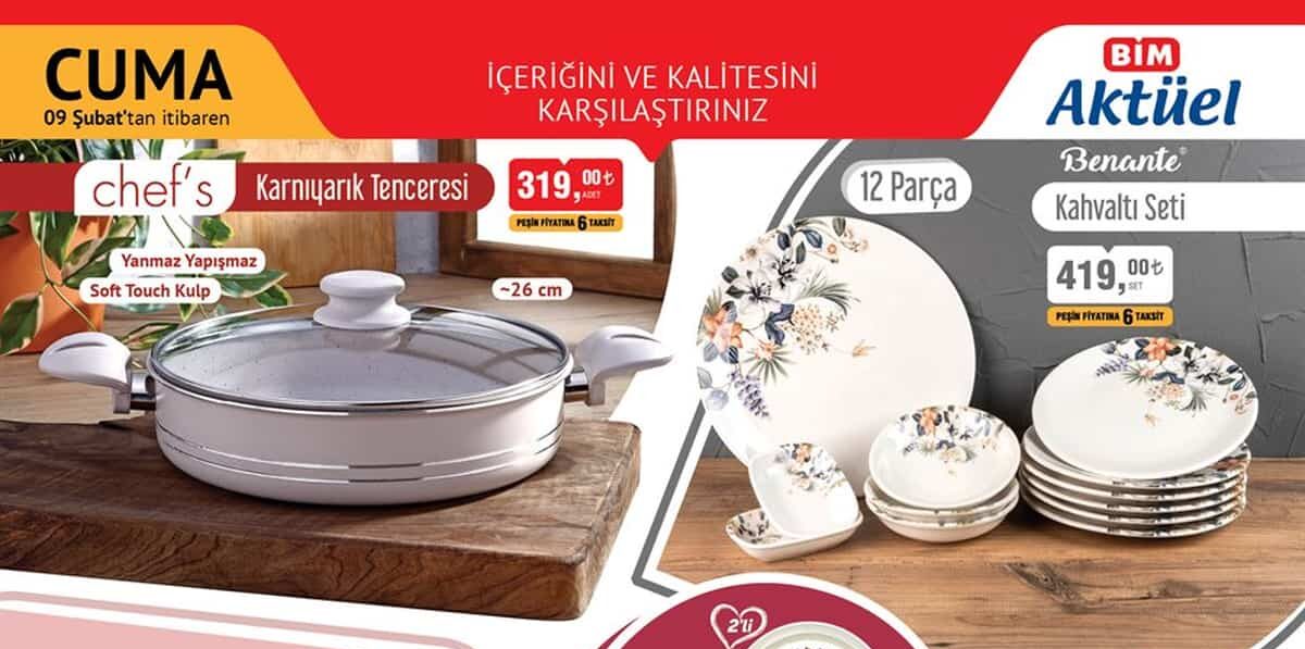 BİM 9 ŞUBAT 2024 KATALOĞU