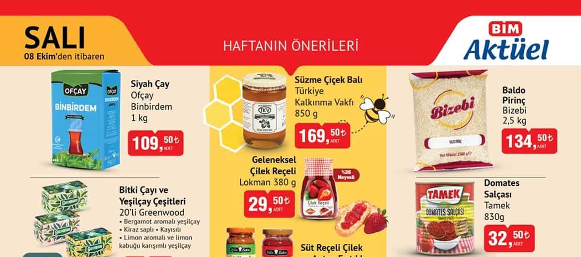 BİM 8 EKİM 2024 AKTÜEL ÜRÜNLER KATALOĞU