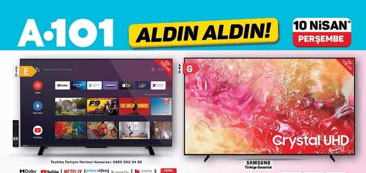 A101 10 NİSAN 2025 AKTÜEL ÜRÜNLER KATALOĞU
