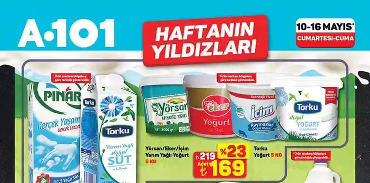 A101 10 MAYIS 2025 HAFTANIN YILDIZLARI