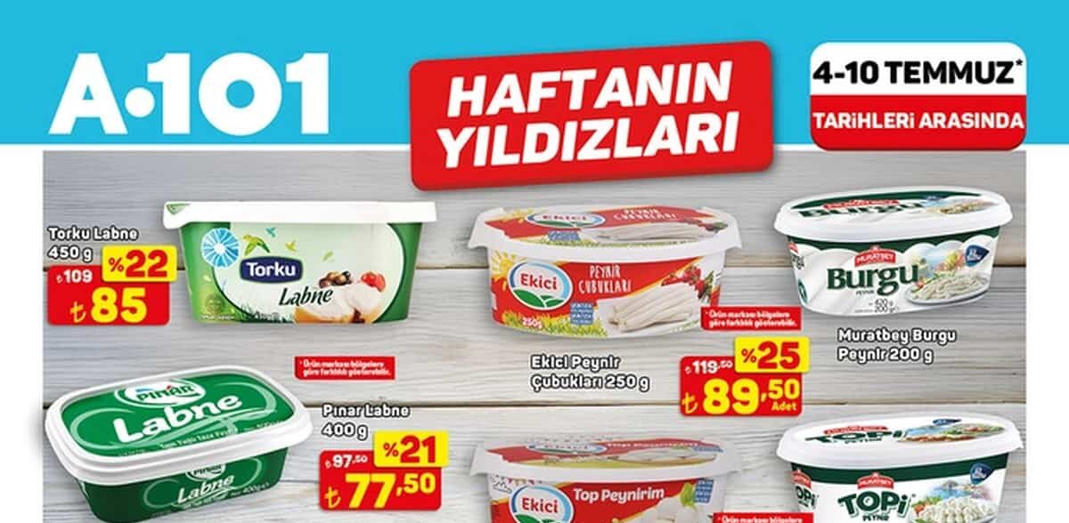 A101 4 TEMMUZ 2025 HAFTANIN YILDIZLARI